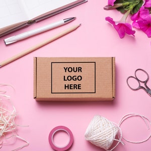 Lot of 20 Pcs 6x3 Inch Mini Kraft Carton Mailer Box With Cover, Folded ...