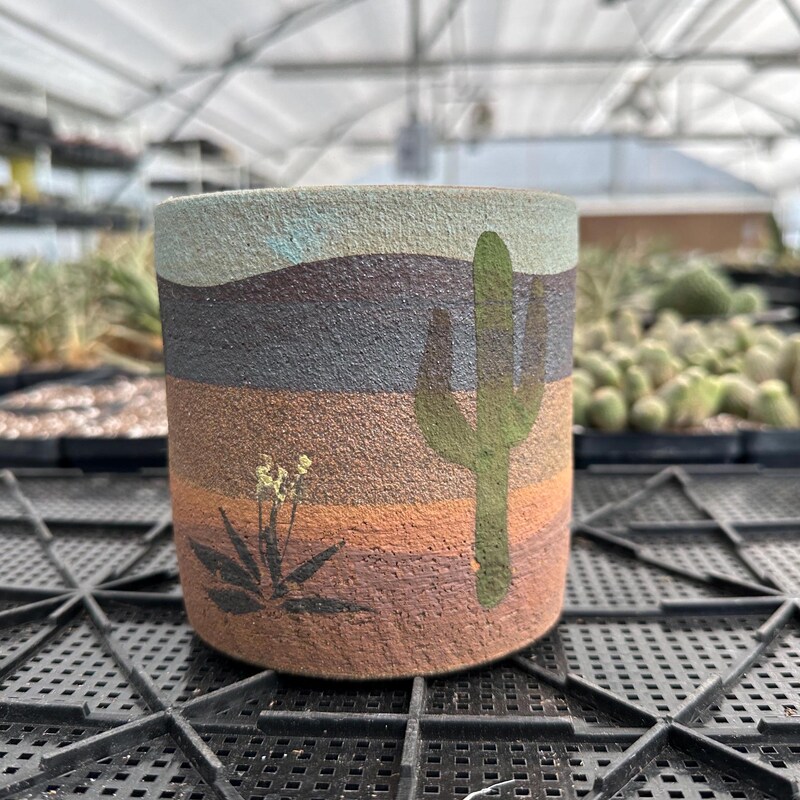 Decorated Pot - Etsy