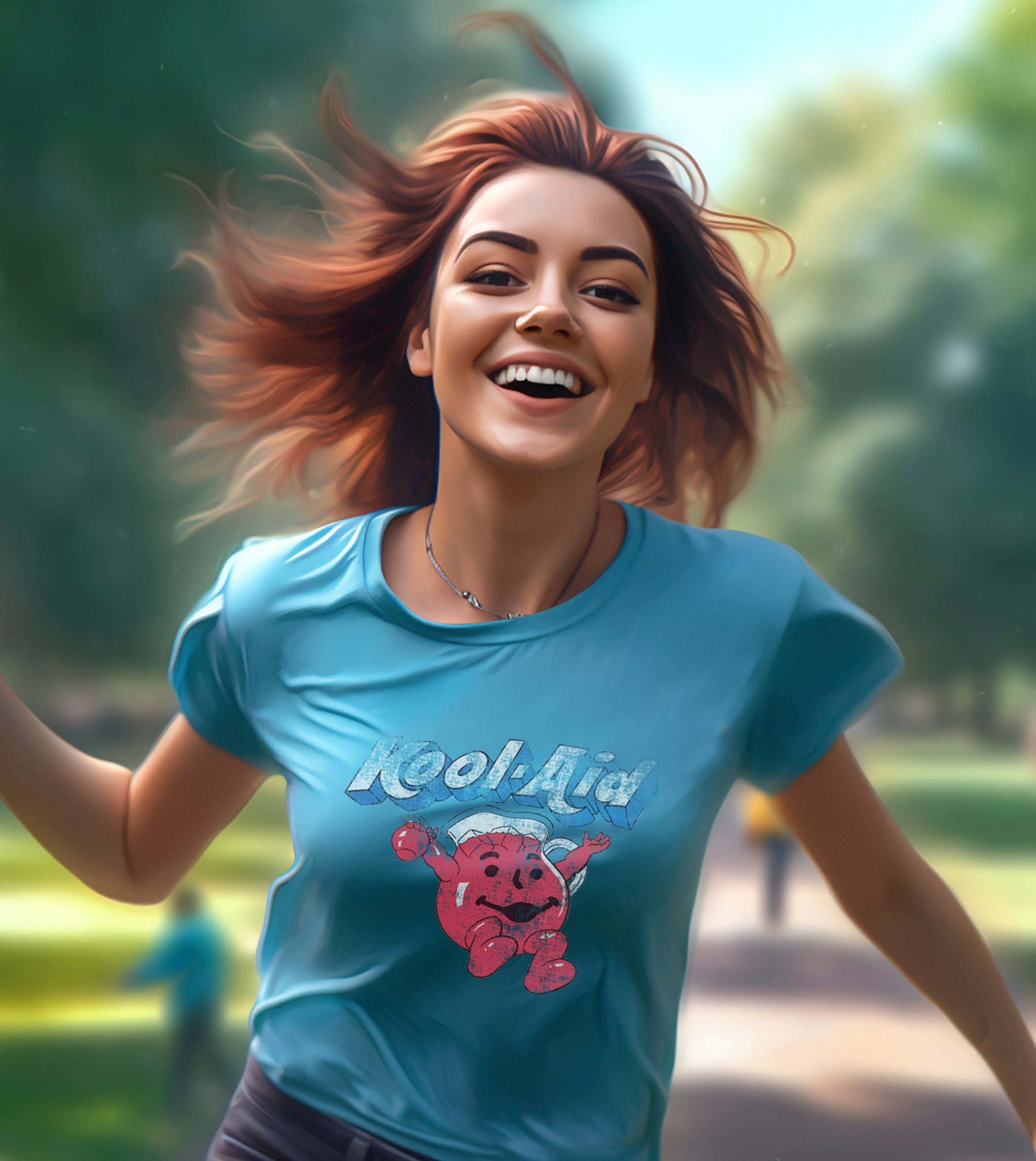 Kool Aid Weathered Tri-blend Crew Tee - Etsy