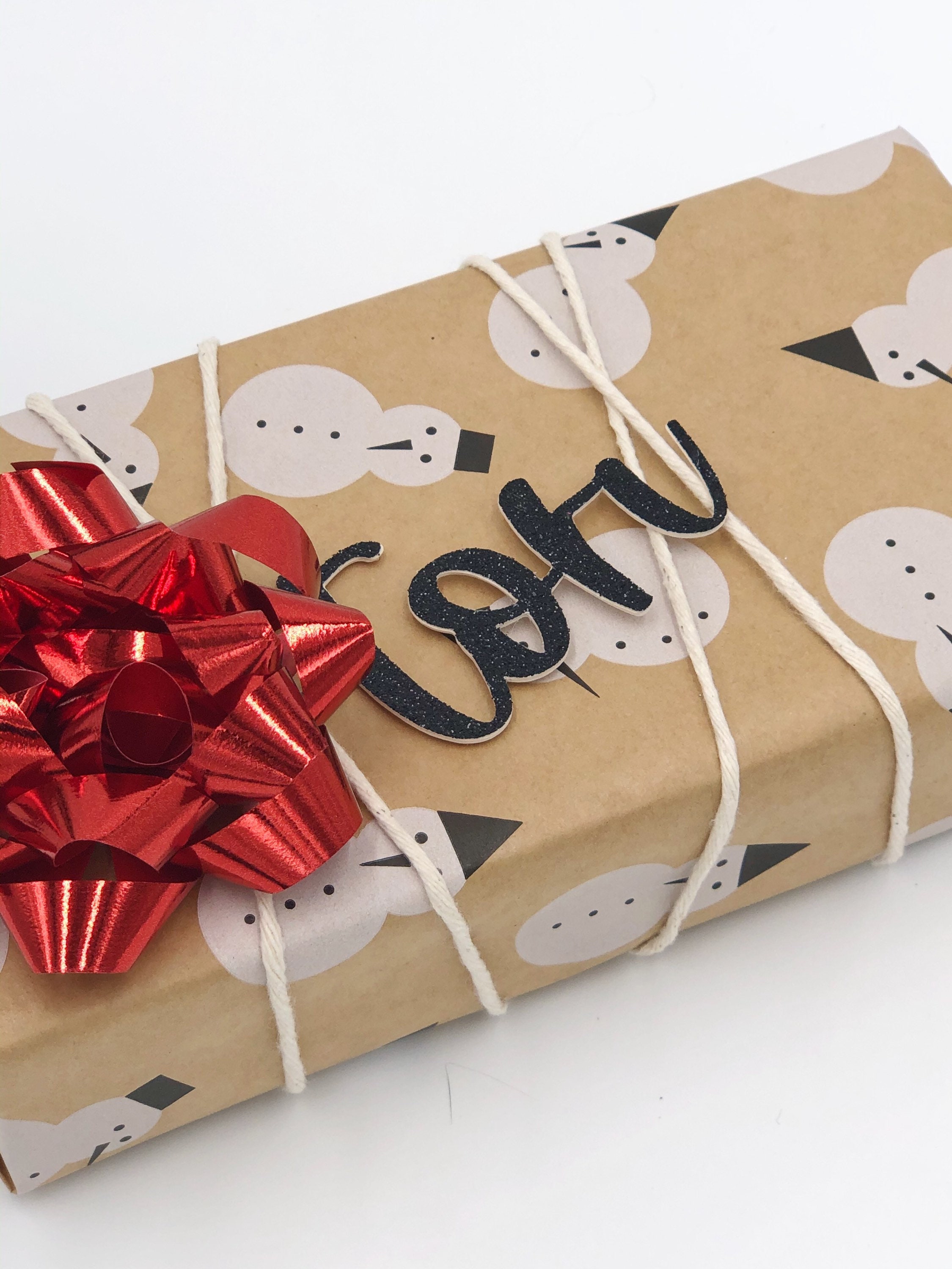 Personalized Glitter Name Gift Tags Holiday Gift Tags - Etsy