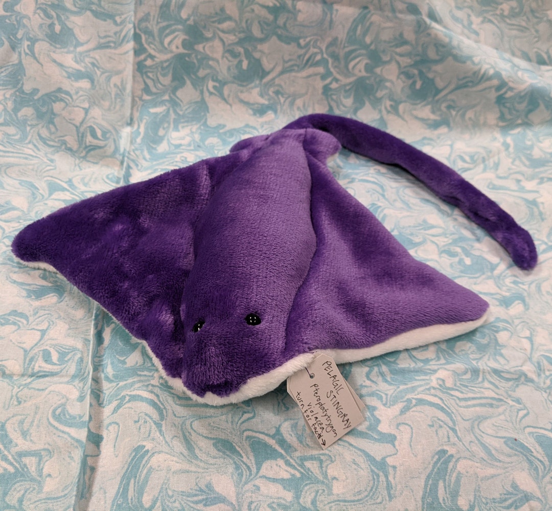Pelagic Ray Plush Cartilaginous Fish, Sting Ray, Ocean - Etsy