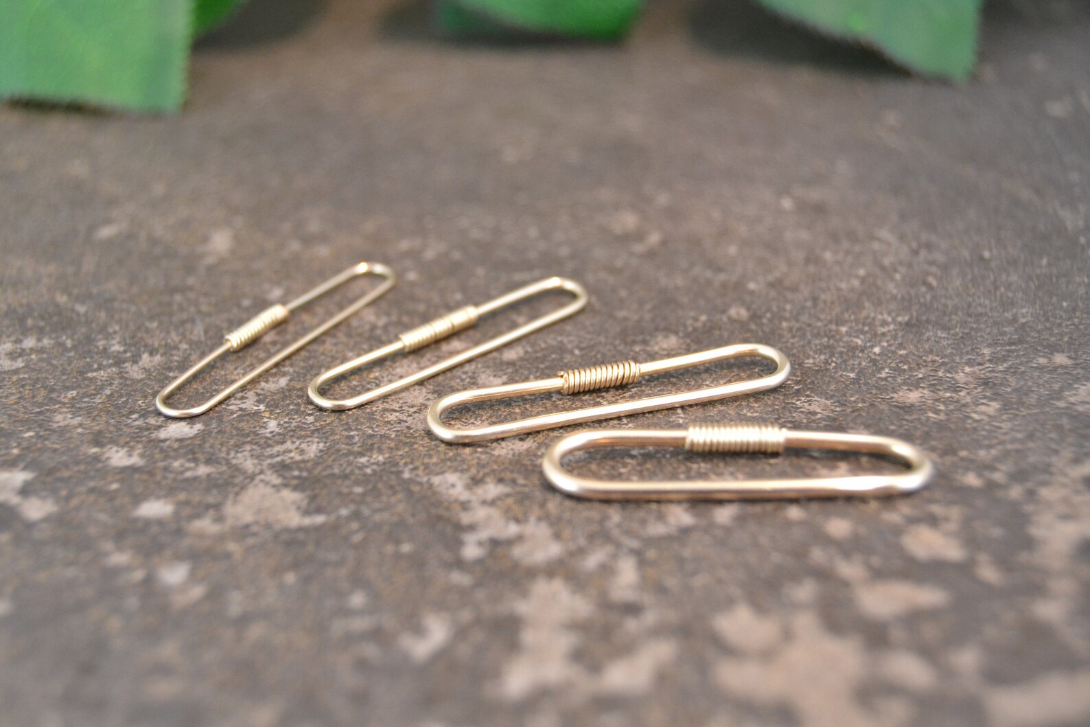 14k Gold Seamless Industrial Bar 14g 16g 18g 20g Industrial | Etsy