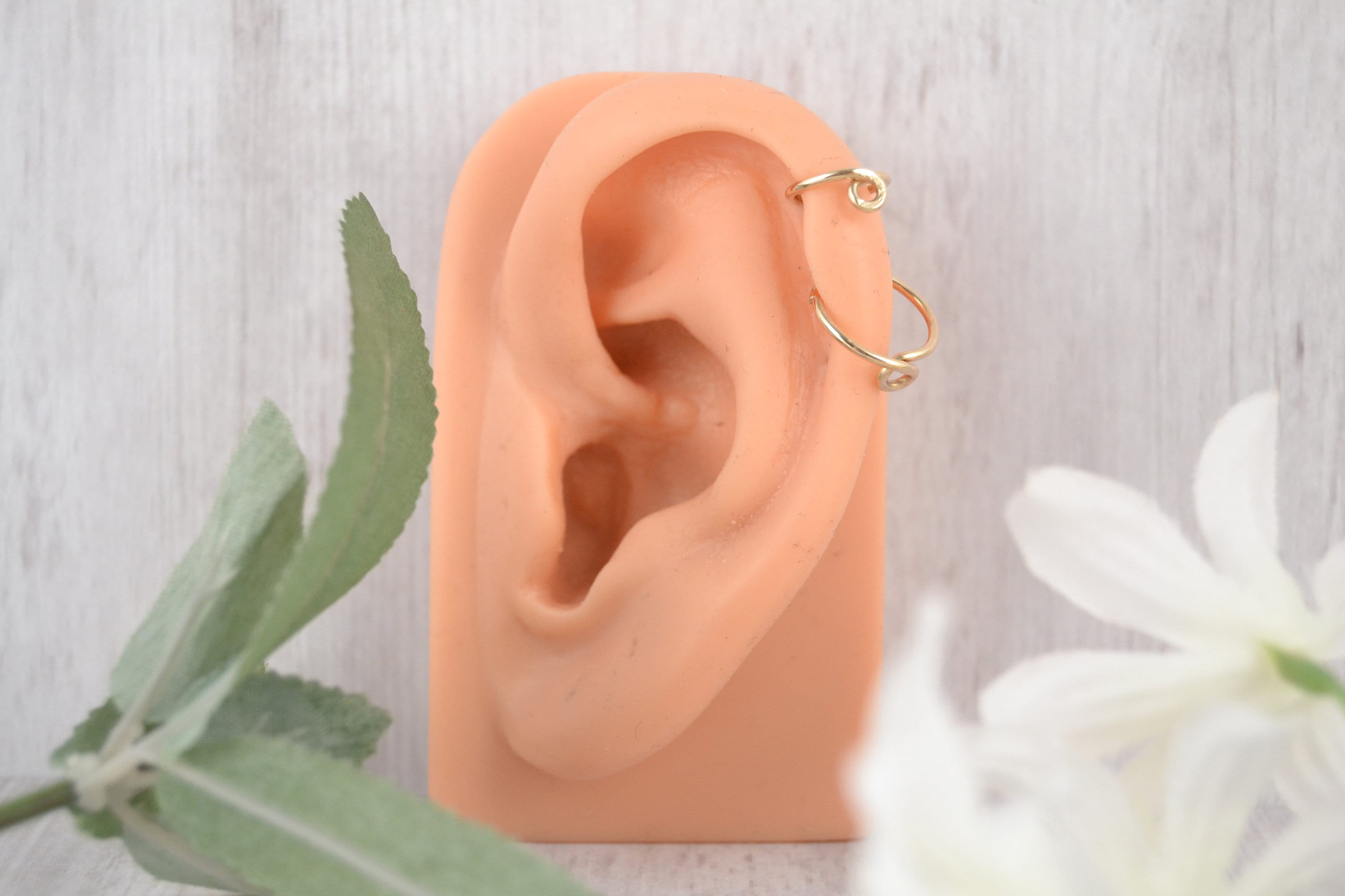 Loop Helix Earring Helix Jewelry 14g 16g 18g 20g Helix | Etsy