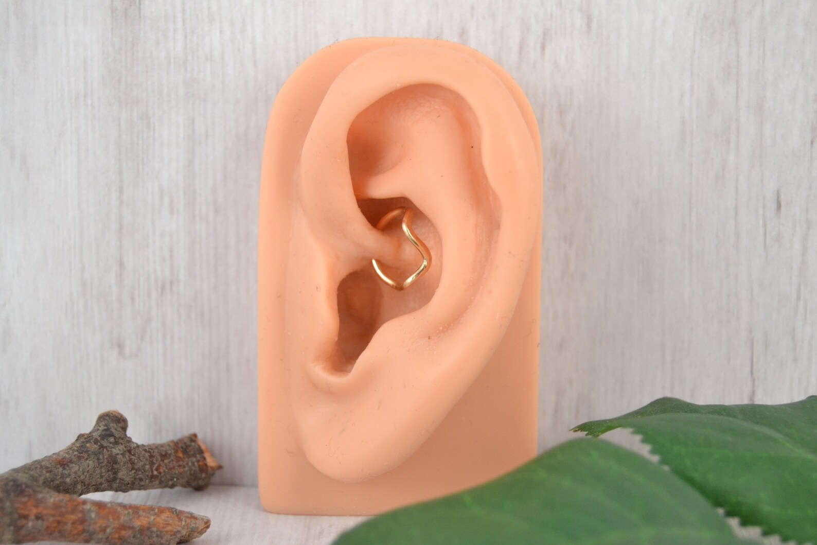 Mountain Daith Ring Daith Jewelry 14g 16g 18g Daith Hoop | Etsy