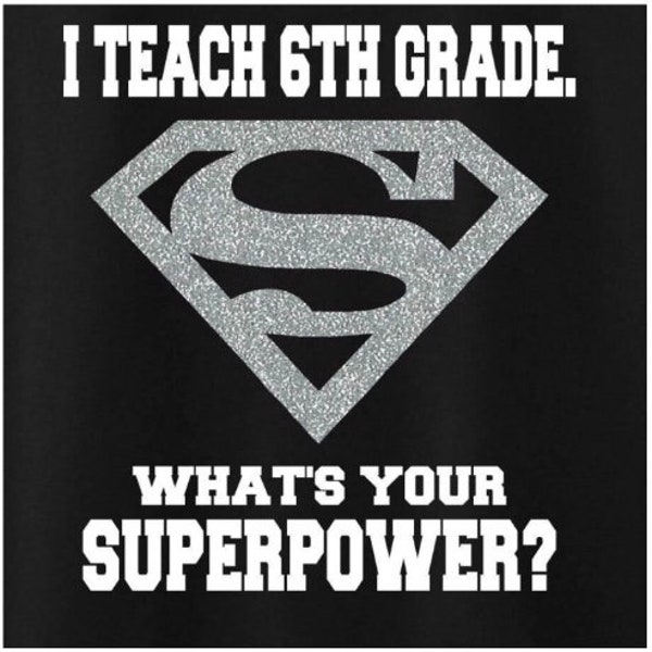 I Teach Superpower - Etsy