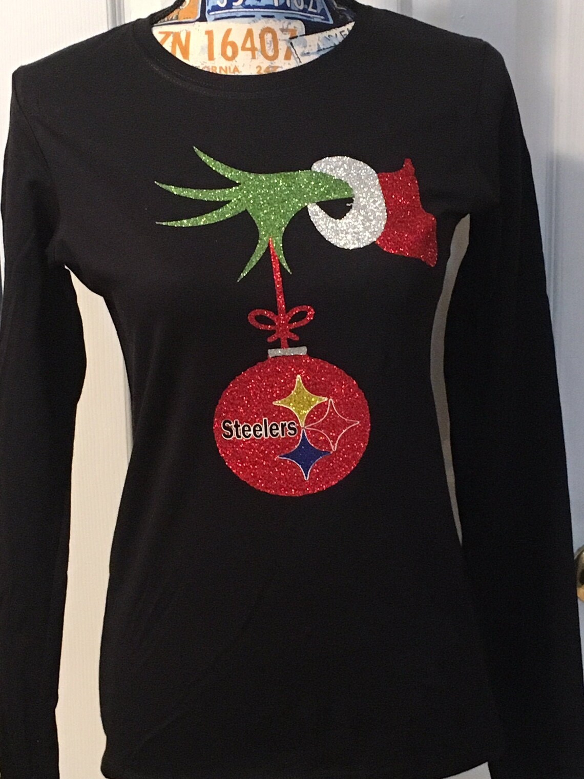 Custom Christmas Ornament Shirt T-Shirt PA. Steel | Etsy