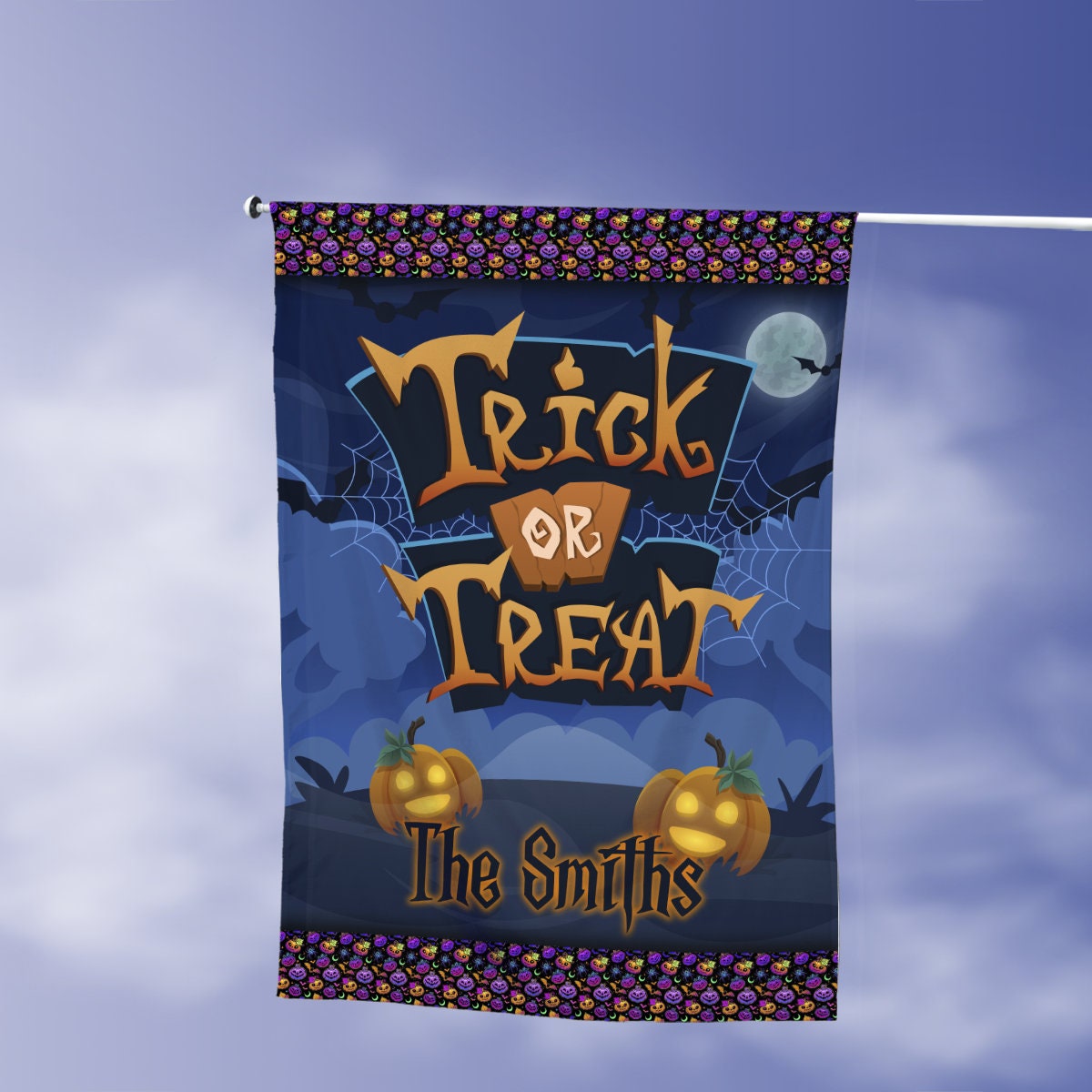 Halloween They're Creepy Flag, Trick Or Treat Flag sold by Belarusian ...