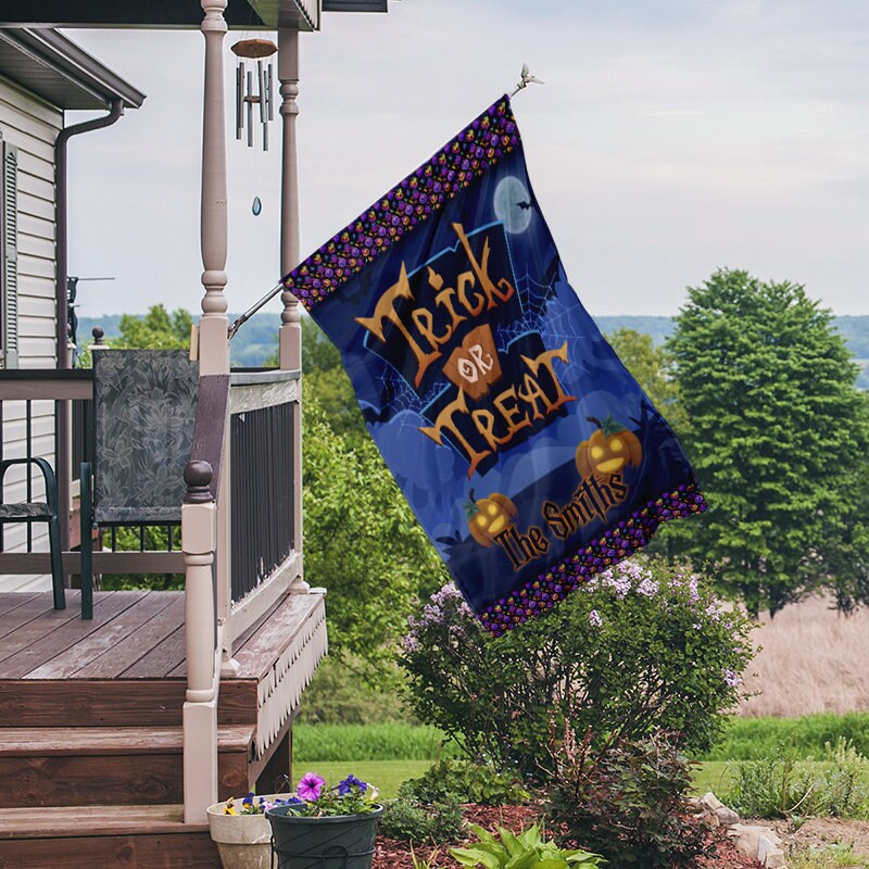 Halloween They're Creepy Flag, Trick Or Treat Flag sold by Belarusian ...