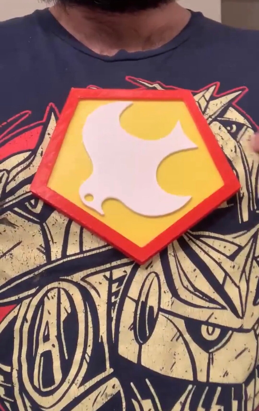 Dove of Peace Chest Emblem-peacemaker Costume Piece - Etsy