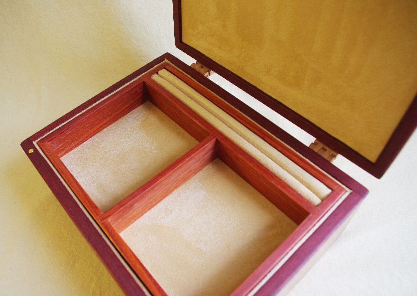 Jewellery Box - Padauk Sunburst - Etsy