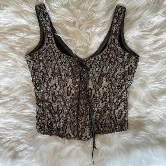 Vintage Alexander Mcqueen Beaded Embroidered Embellis… Gem