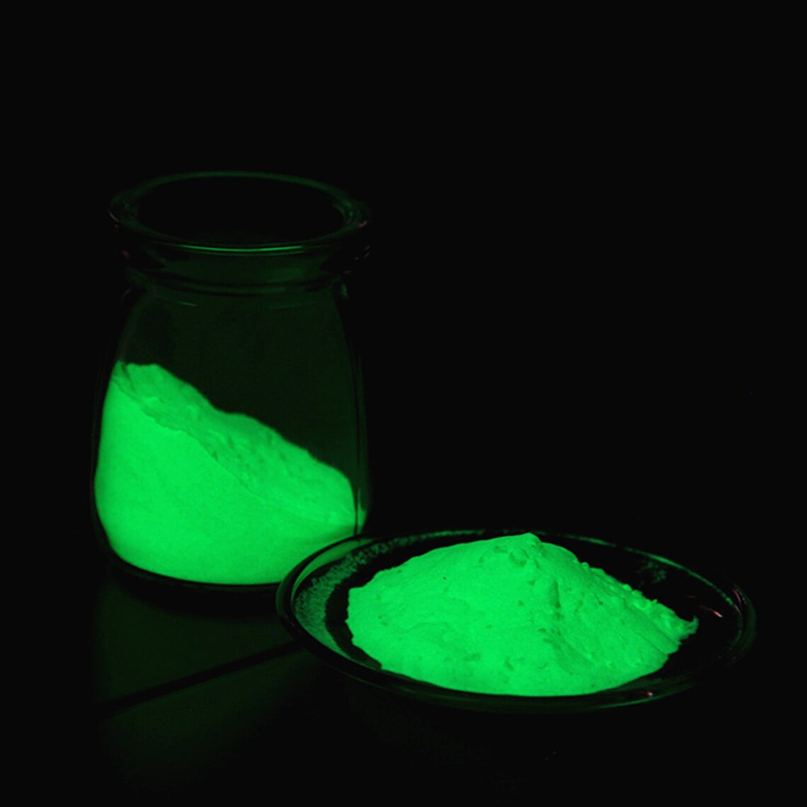 Glow in the Dark Pigment Powder Vivid Color Intense Glow - Etsy