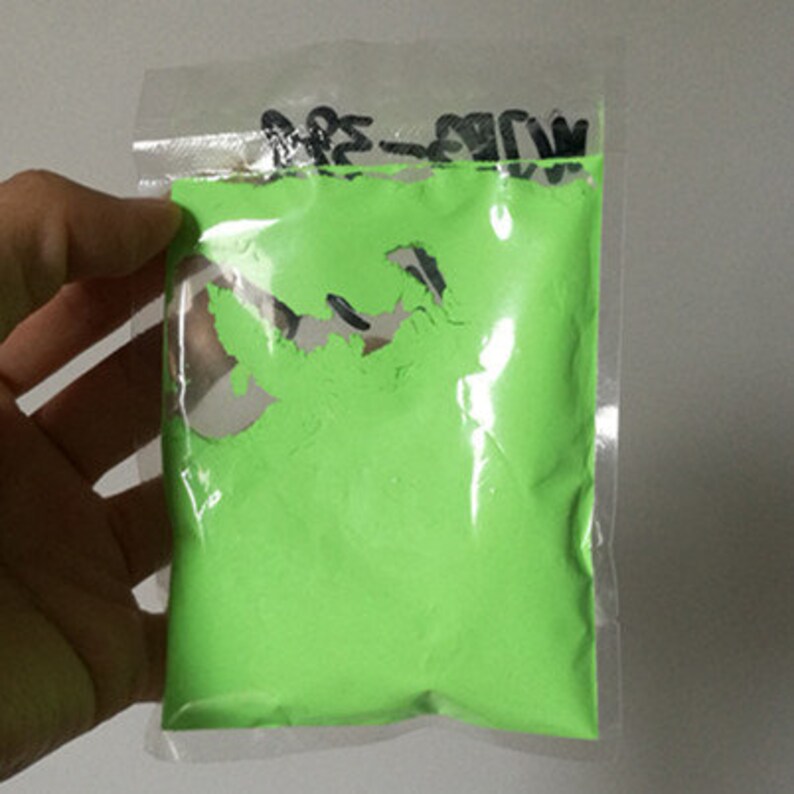 Glow in the Dark Pigment Powder Vivid Color Intense Glow - Etsy