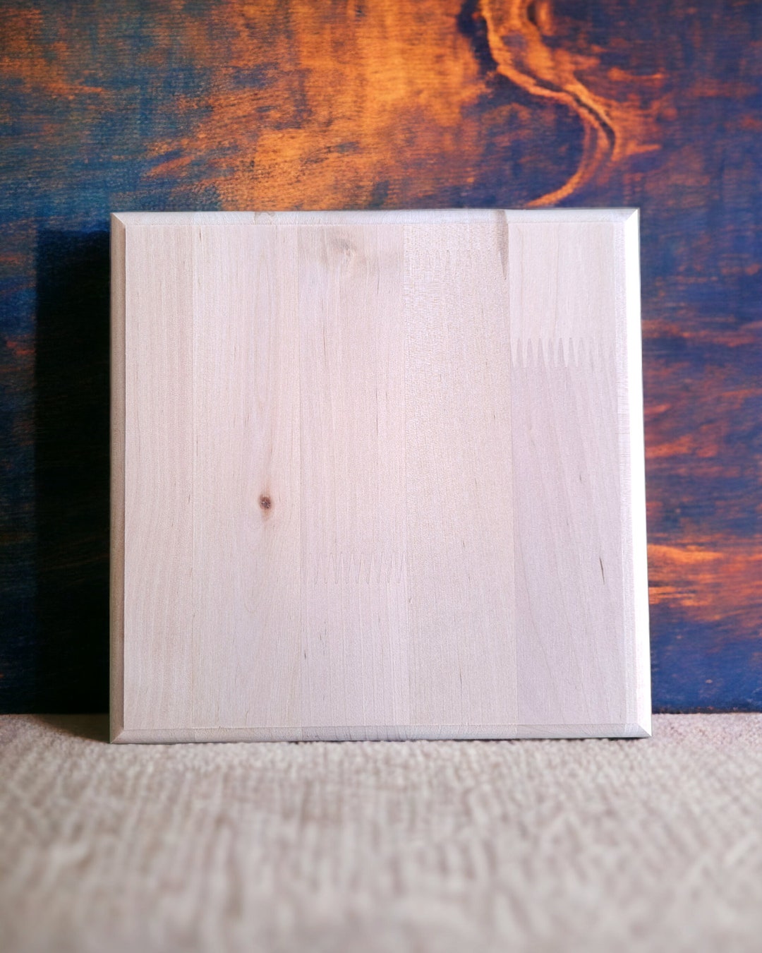 Square Shape Unfinished Wood Plaque for Pyrography, Wood Burning ...