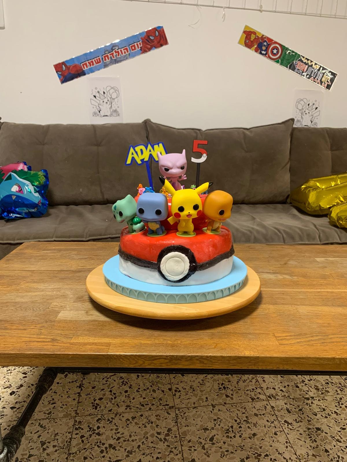 Cake Topper Pack 3D Print Stl File 3D Name Cake Topper Pokemon Bundle ...