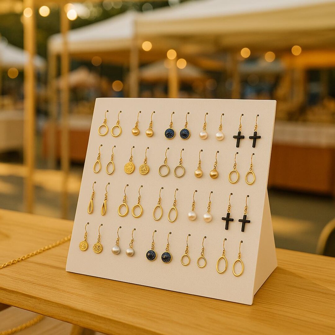 3D Printable Earrings Display Stand - Jewelry Holder STL File for ...