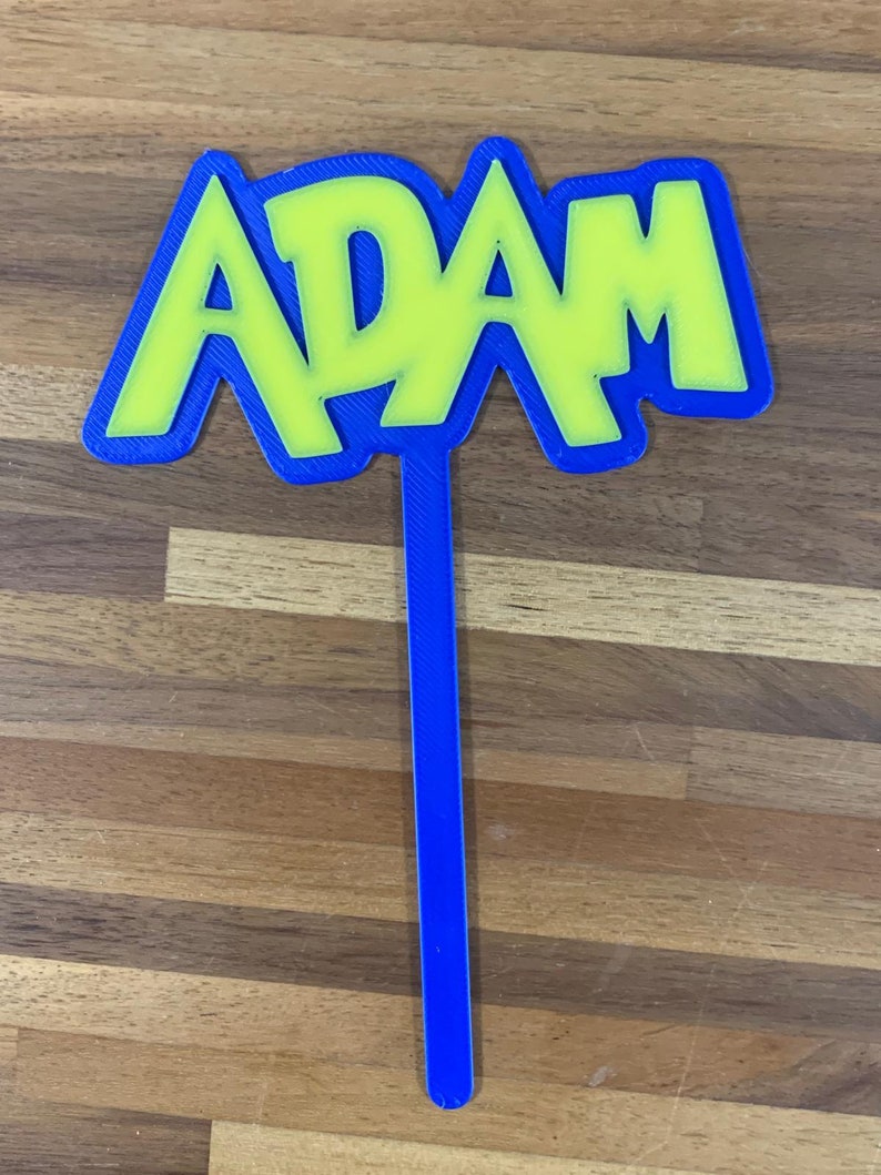 Cake Topper Pack 3D Print Stl File | 3D Name Cake Topper Pokemon Bundle ...