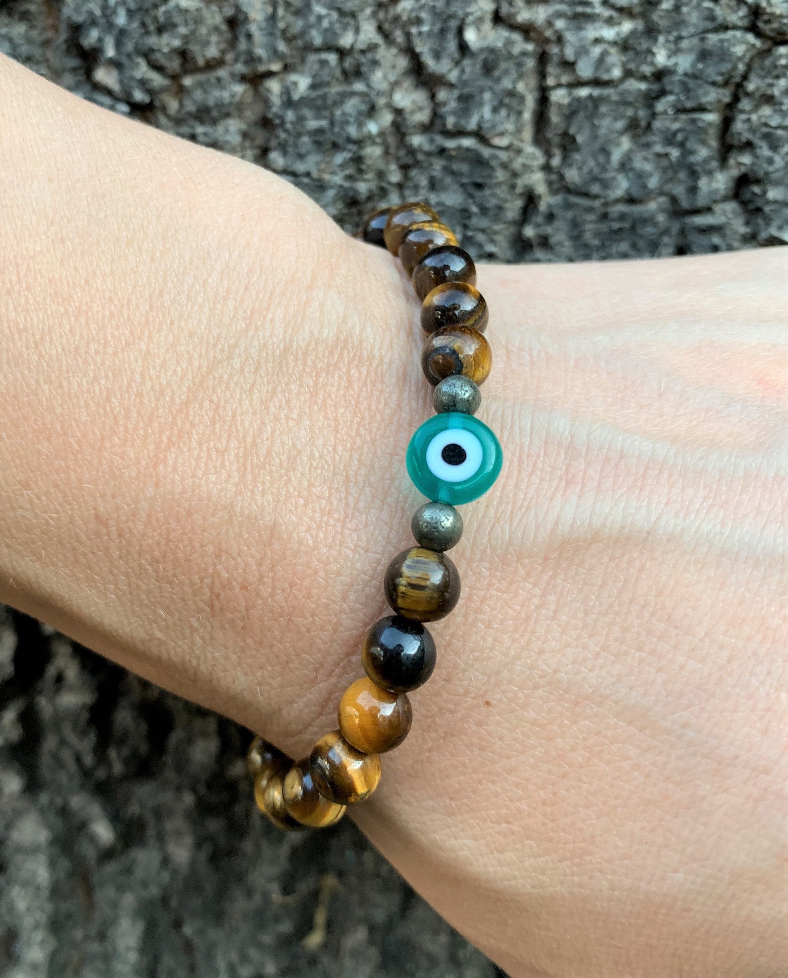 Evil Eye multiple Stone Choices X4 Protection Crystal - Etsy UK