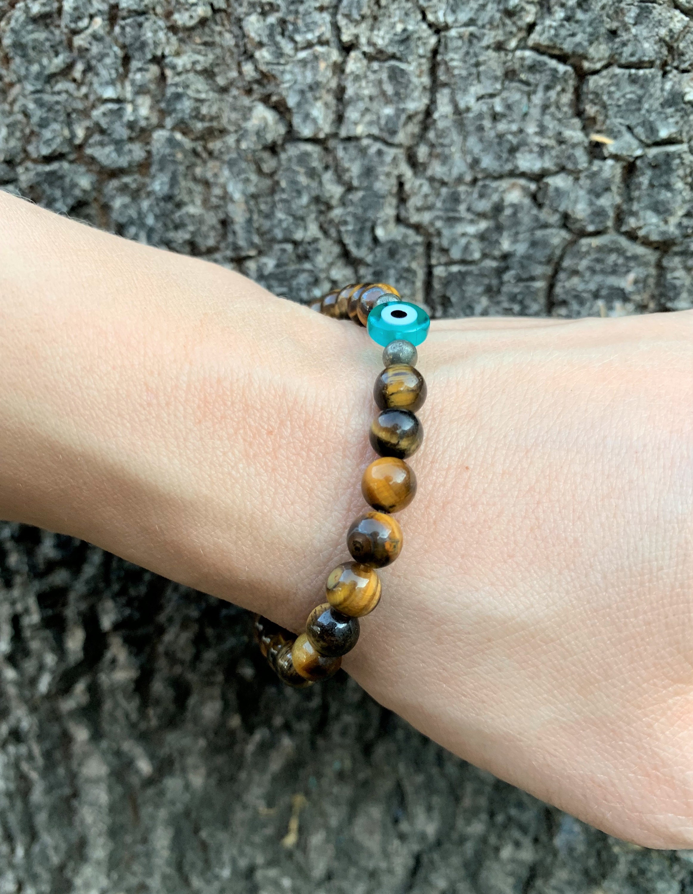 Evil Eye multiple Stone Choices X4 Protection Crystal - Etsy UK