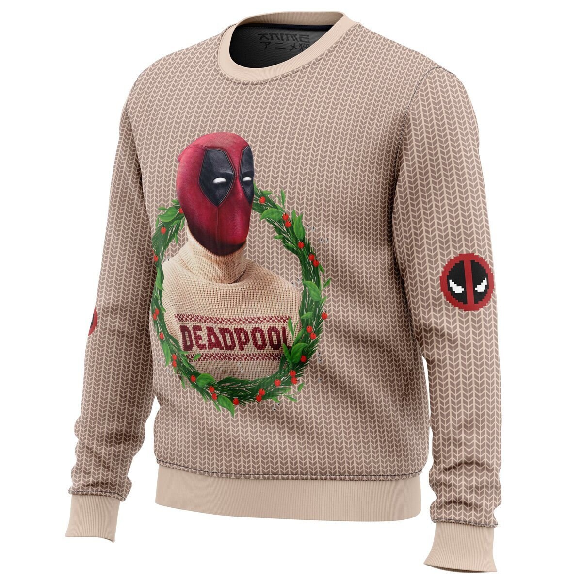 Deadpool Ugly Christmas Sweater, Christmas Gift, Unisex Sweater Gift ...