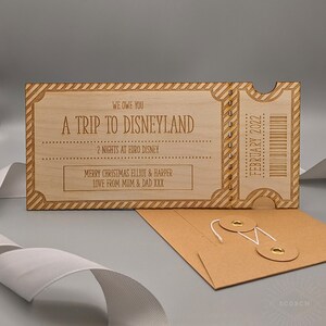 IOU VOUCHER TICKET Personalised Gift Coupon candy Stripe - Etsy