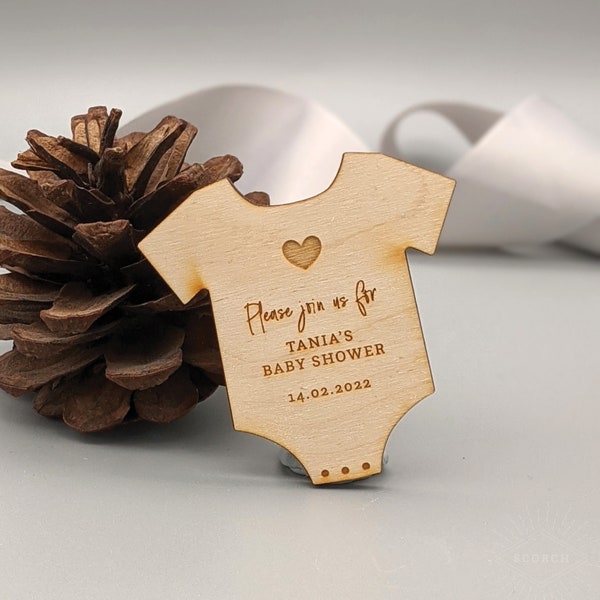 Baby Shower Magnet Invitations at Natalie Hawes blog