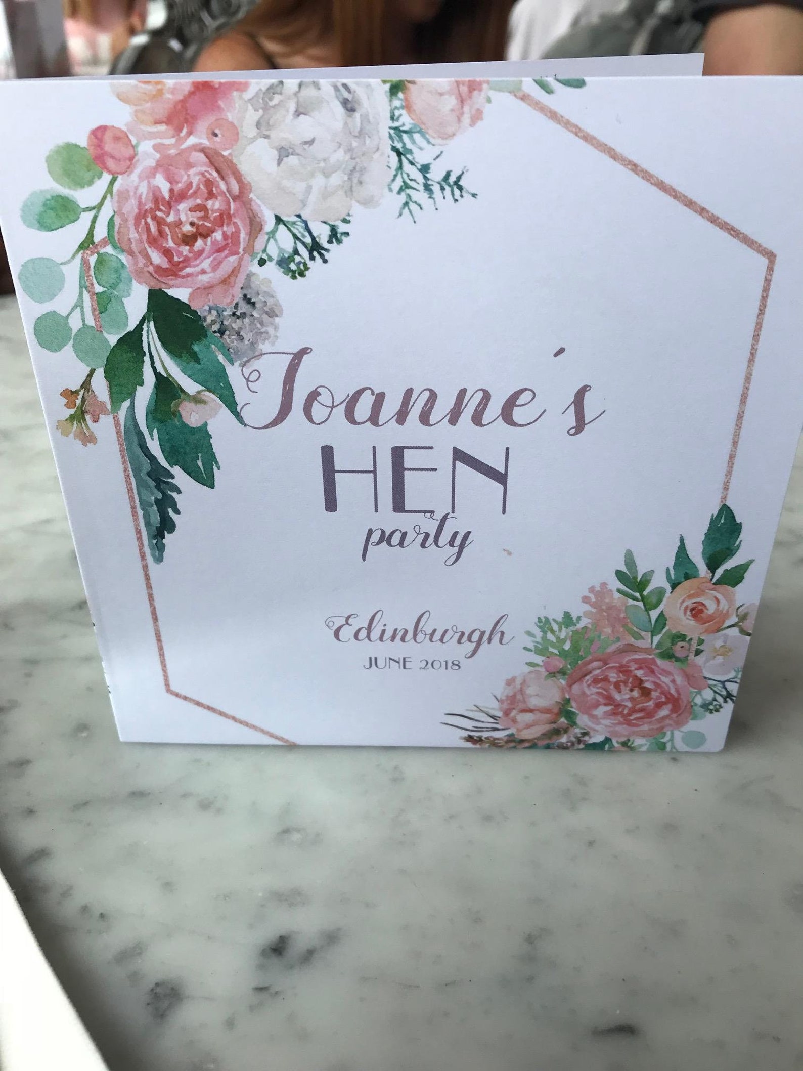 Hen Do Card Hen Do Itinerary Card Hen Invitation Hen Weekend Card Hen ...