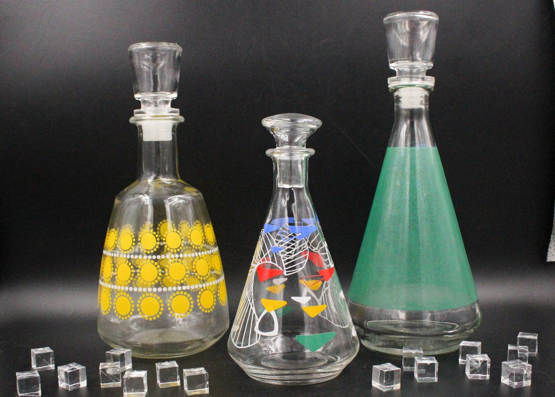 CARAFE Luminarc Liqueur France Vintage Conical Shape 60s - Etsy