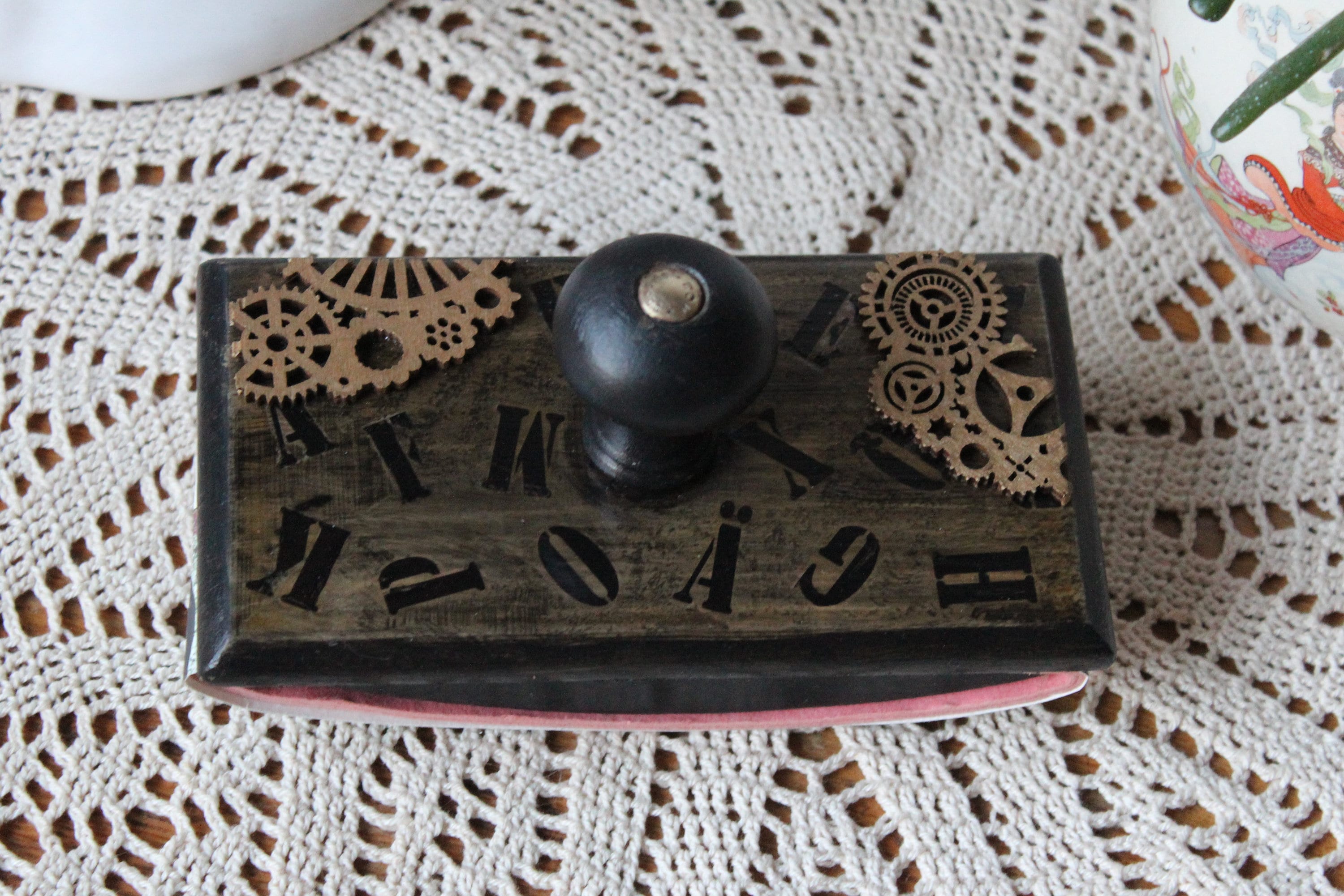 TAMPON BUVARD old restyled, deco vintage office