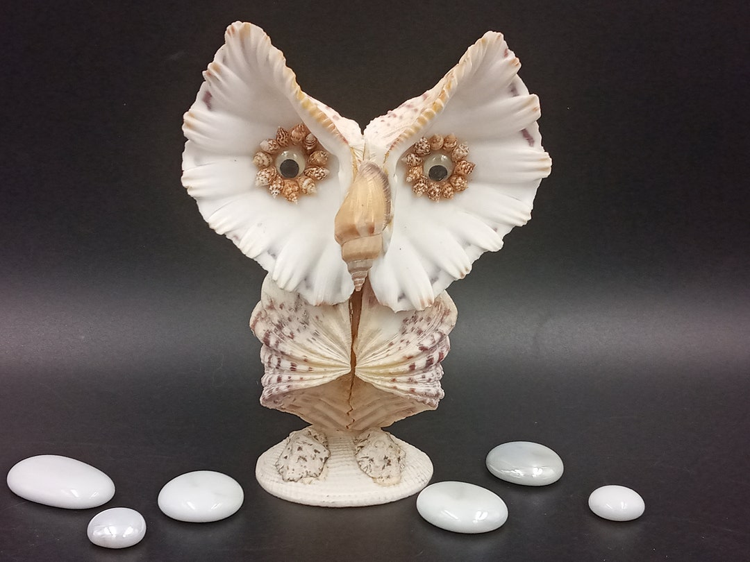 Vintage Shell FIGURINES, Beach Art, Kitsch - Etsy