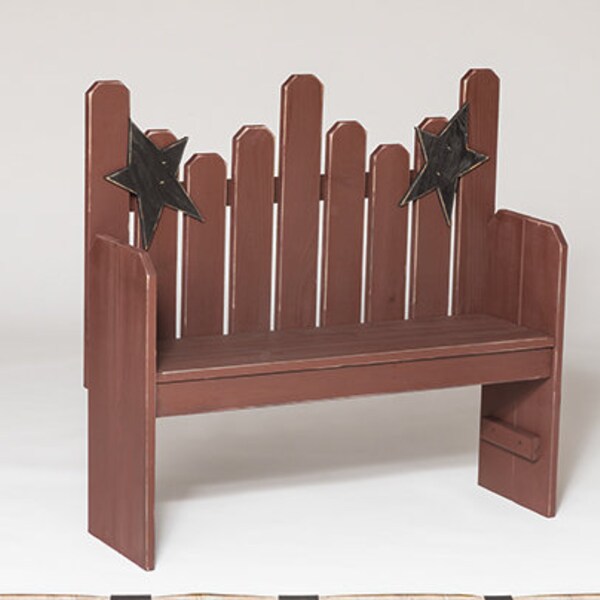 Primitive Bench - Etsy