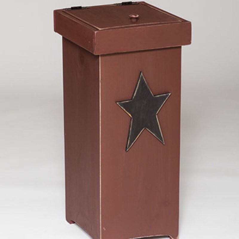 Wood Trash Bin - Etsy