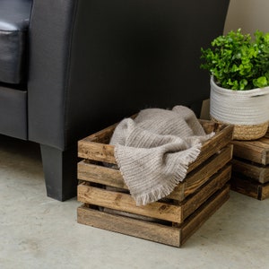 Modern Farmhouse Pine Lath Modular Crate - Etsy