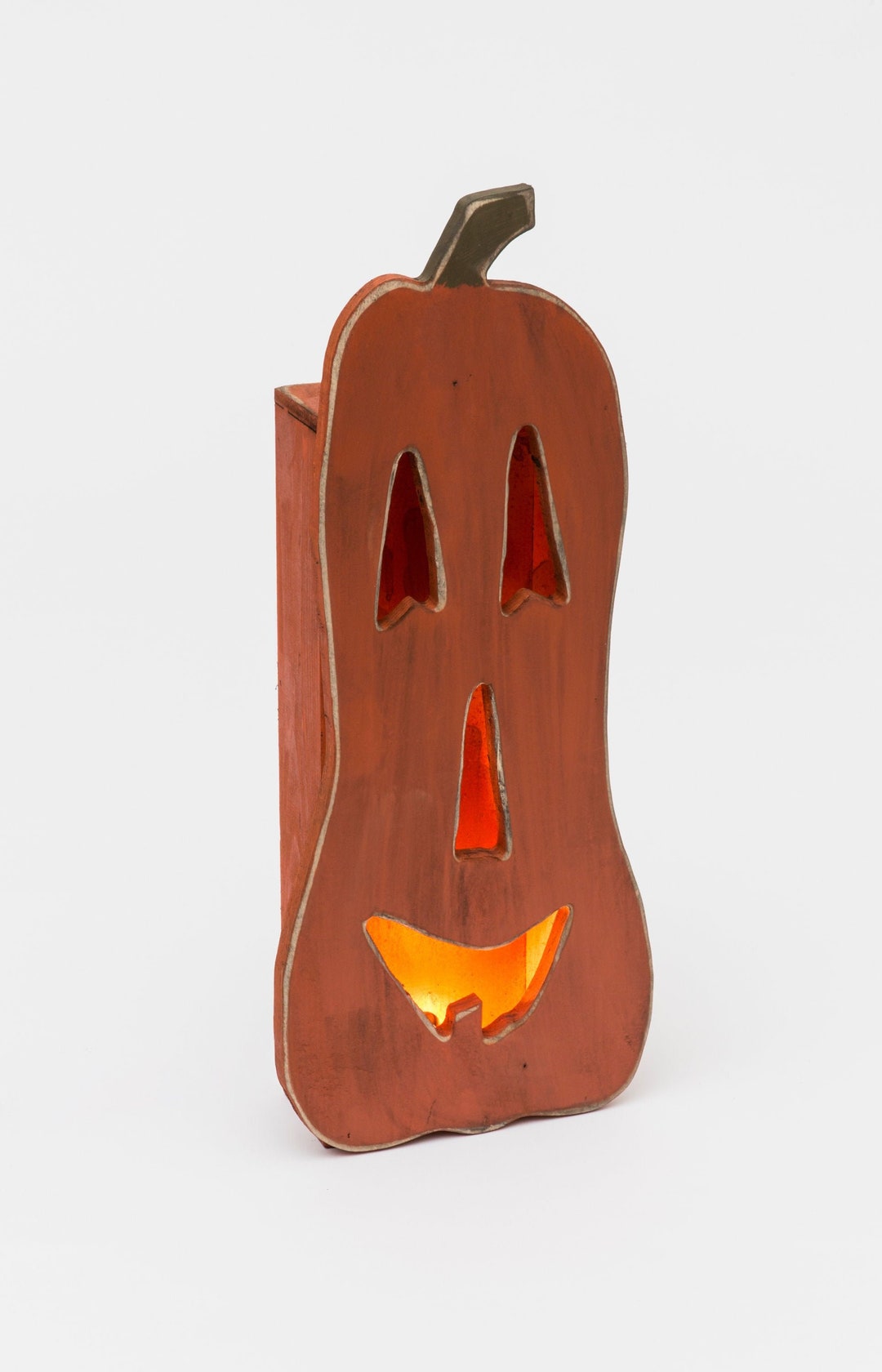 Rustic Jack O'lantern Light - Etsy