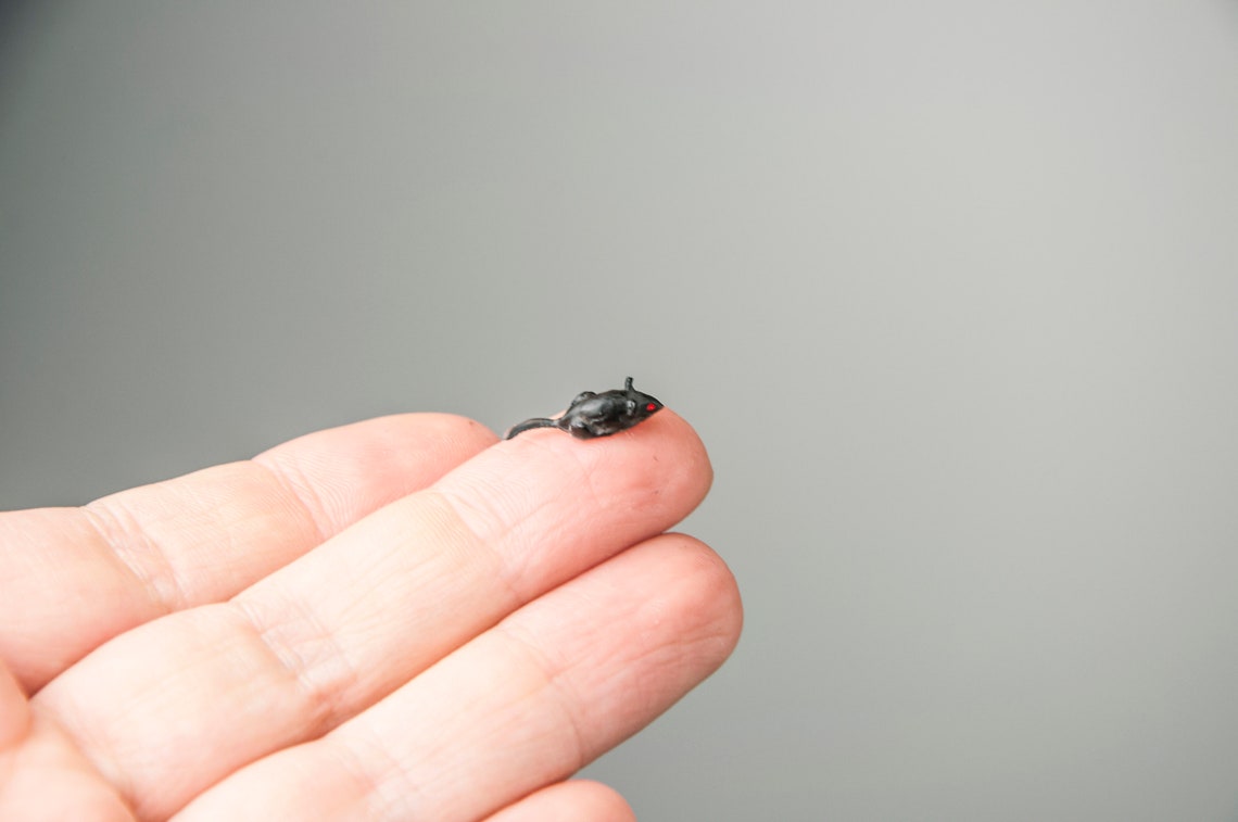 Two cute little mice 1/12 scale. Doll House Dioramas 1:12 | Etsy