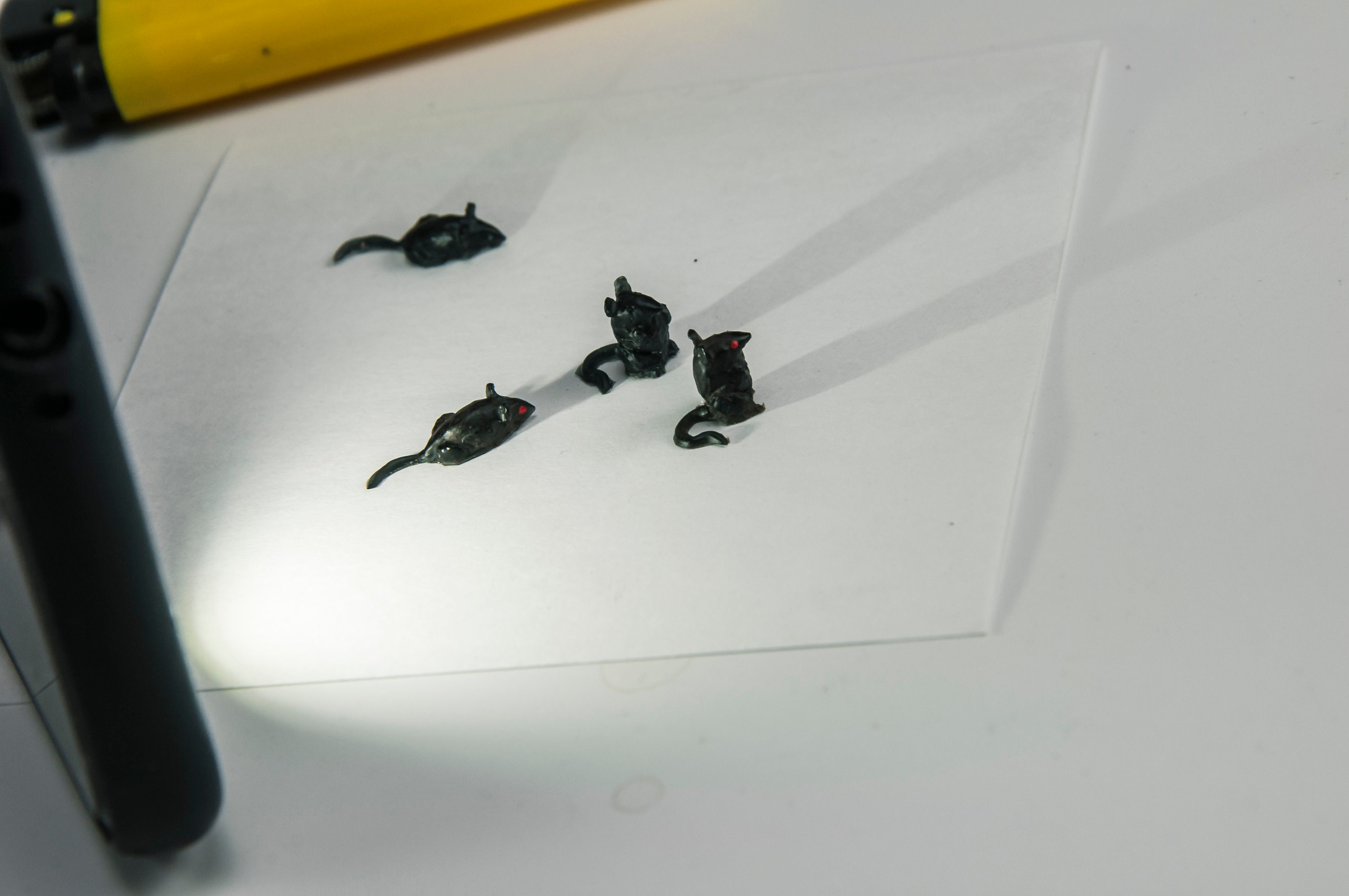 Two cute little mice 1/12 scale. Doll House Dioramas 1:12 | Etsy