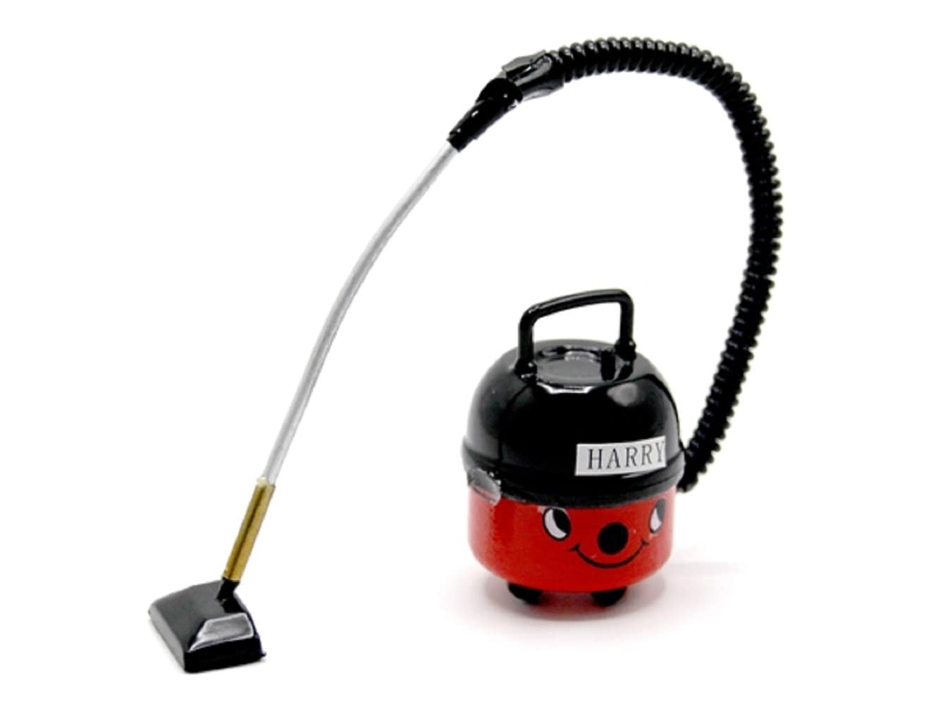 Dolls House Red Vacuum Cleaner Hoover Miniature Modern Cleaning ...