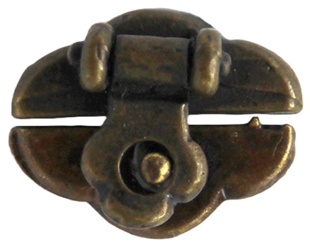 Dolls House Brass Clasp Hasp Latch Lock 1:12 DIY Fixtures & Fittings ...