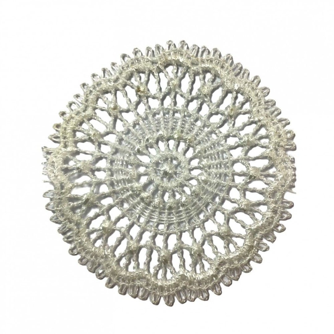 Dolls House Victorian Doily Ornamental Lace Mat Living Dining Room ...