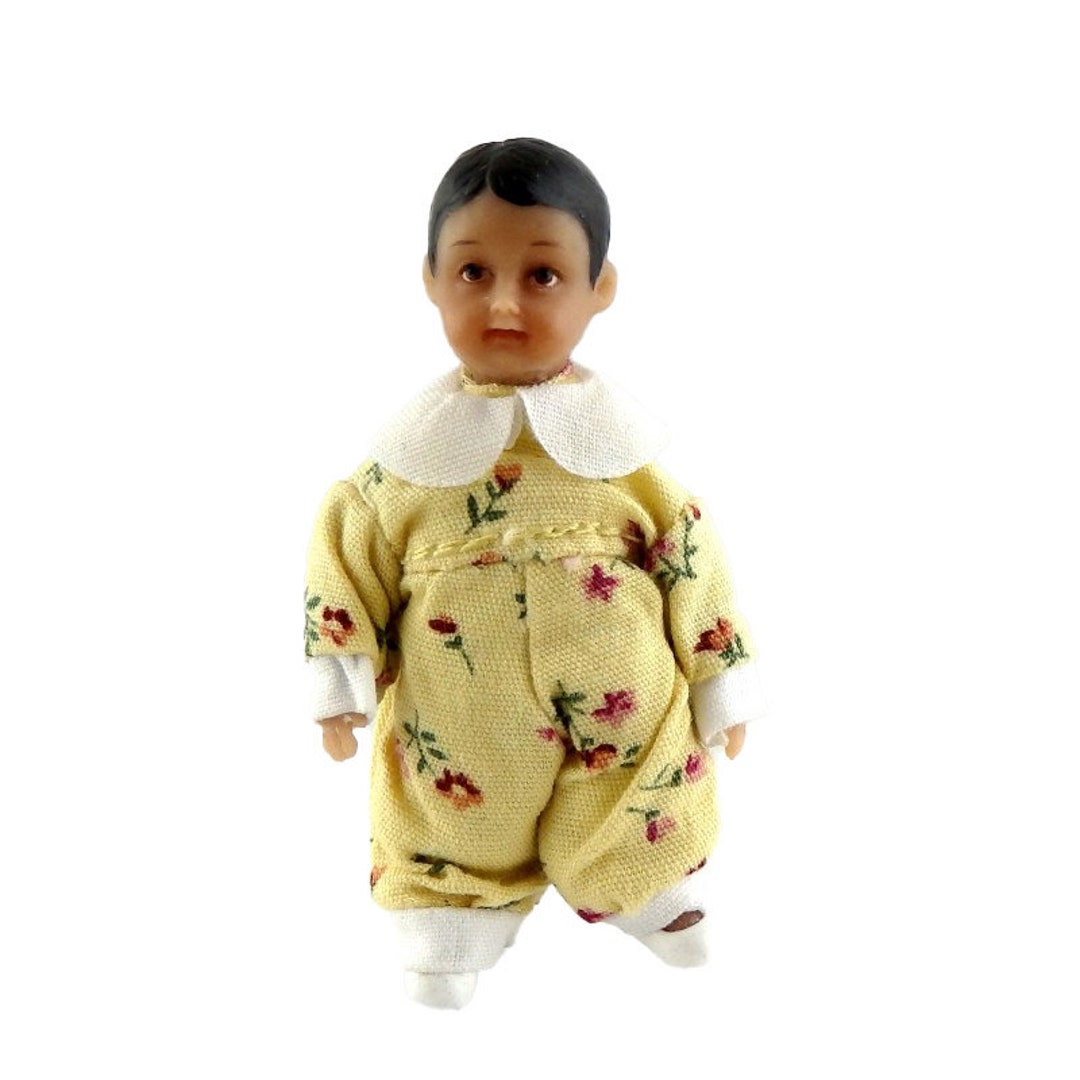 Dolls House Miniature People Merry Meeting Modern Little Baby Joey - Etsy