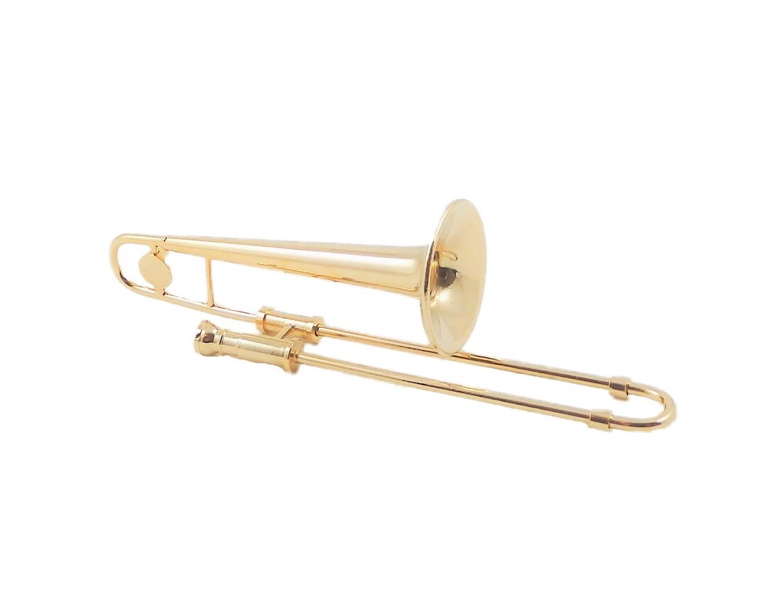 Dolls House Trombone Miniature Music Room School Instrument 1:12 - Etsy