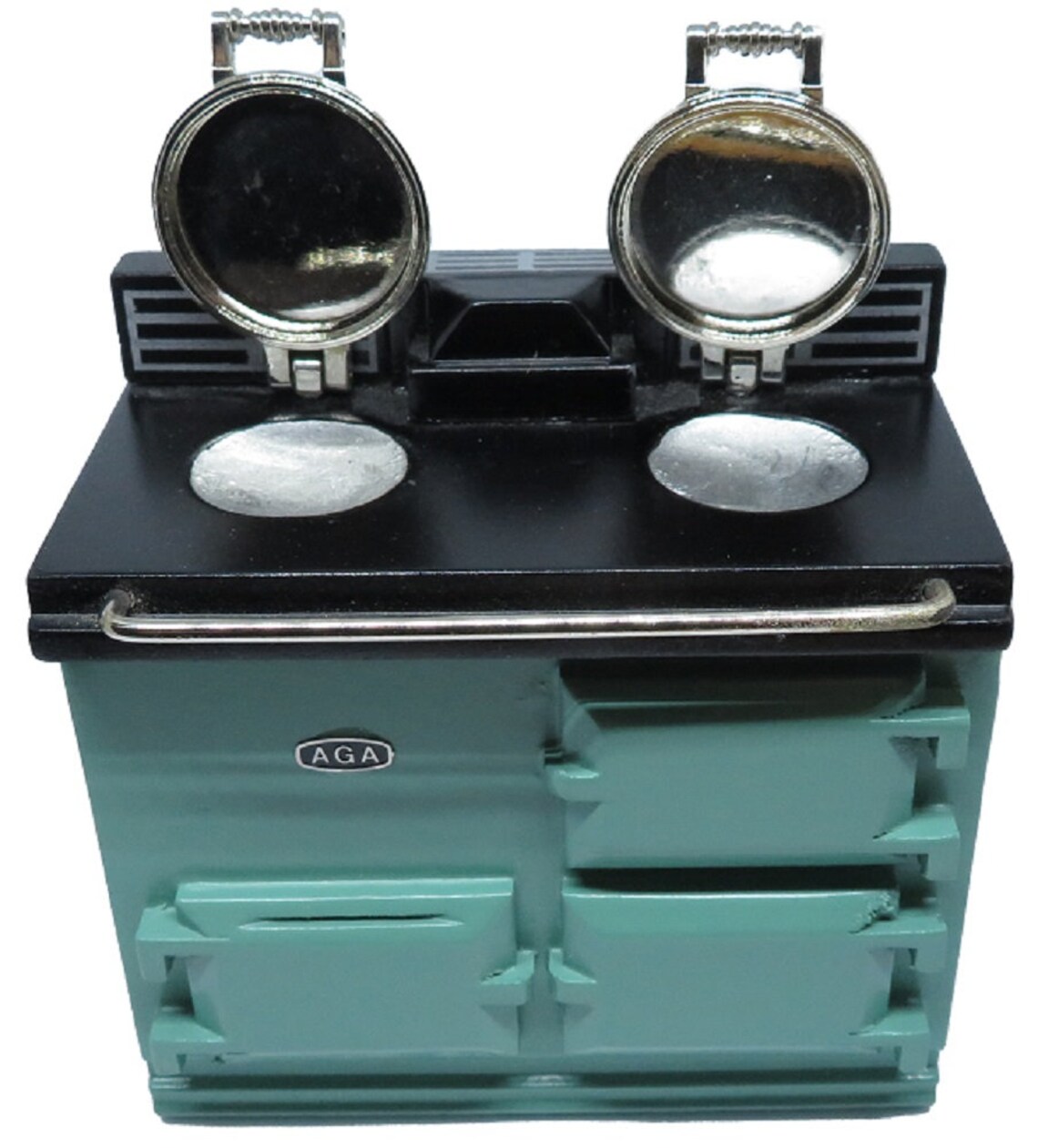 Dolls House 3 Oven Green Aga Stove Cooker Miniature Reutter - Etsy