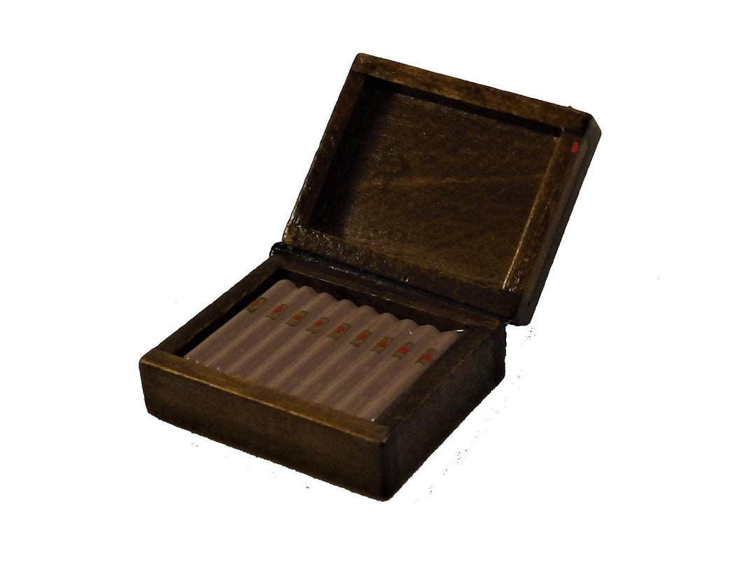 Dolls House Miniature Box of Cigars Pub Bar Gentleman's Accessory - Etsy