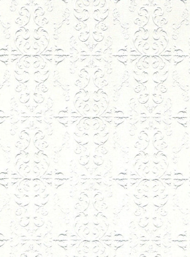 Dolls House Embossed Ceiling Paper Miniature Print Wallpaper - Etsy
