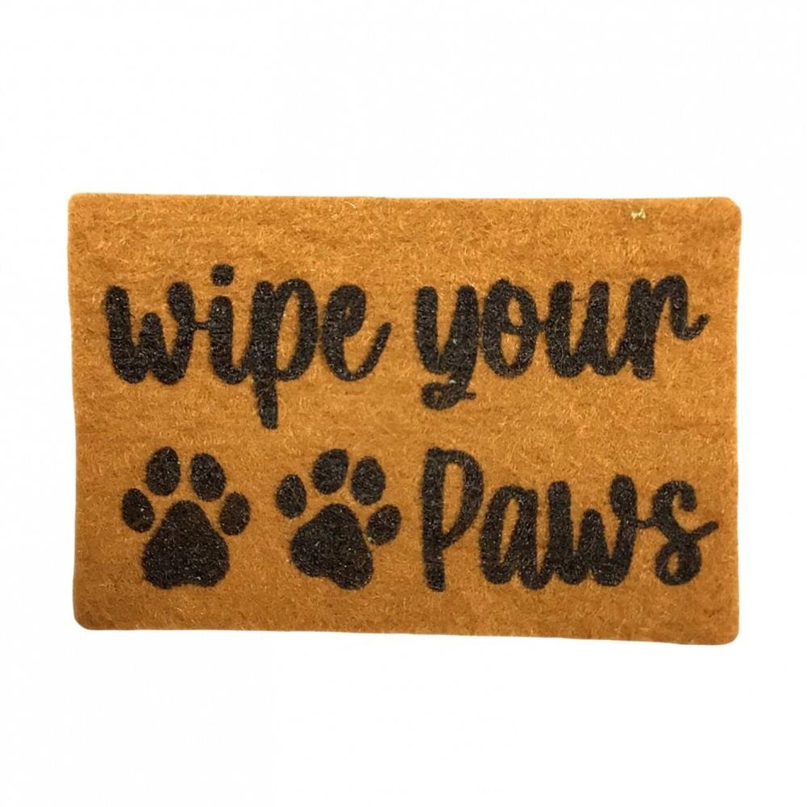 Dolls House "wipe Your Paws" Door Mat Miniature Hall Step Accessory 1: ...
