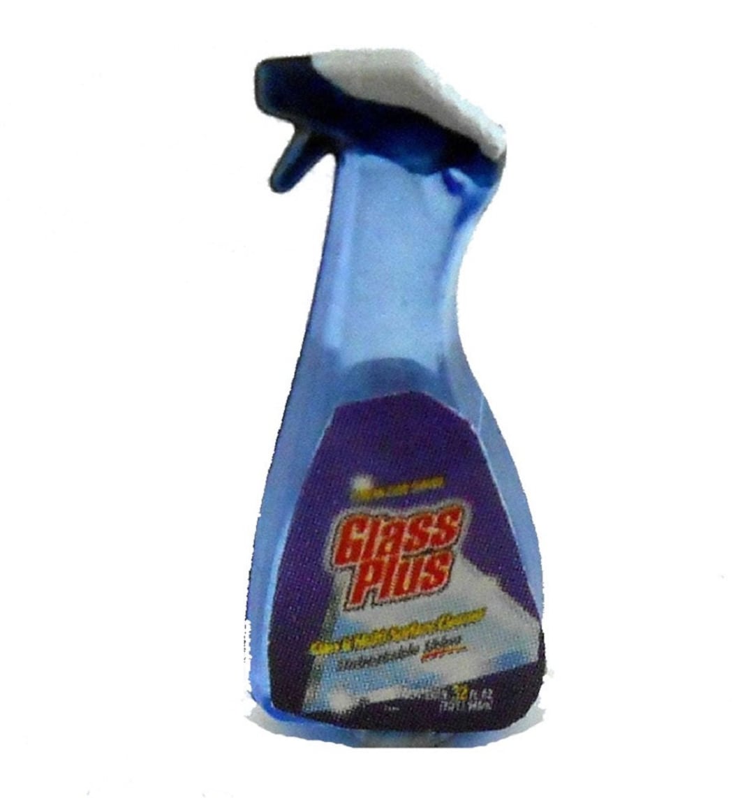 Dolls House Miniature 1:12 Scale Kitchen Cleaning Accessory Spray Glass ...