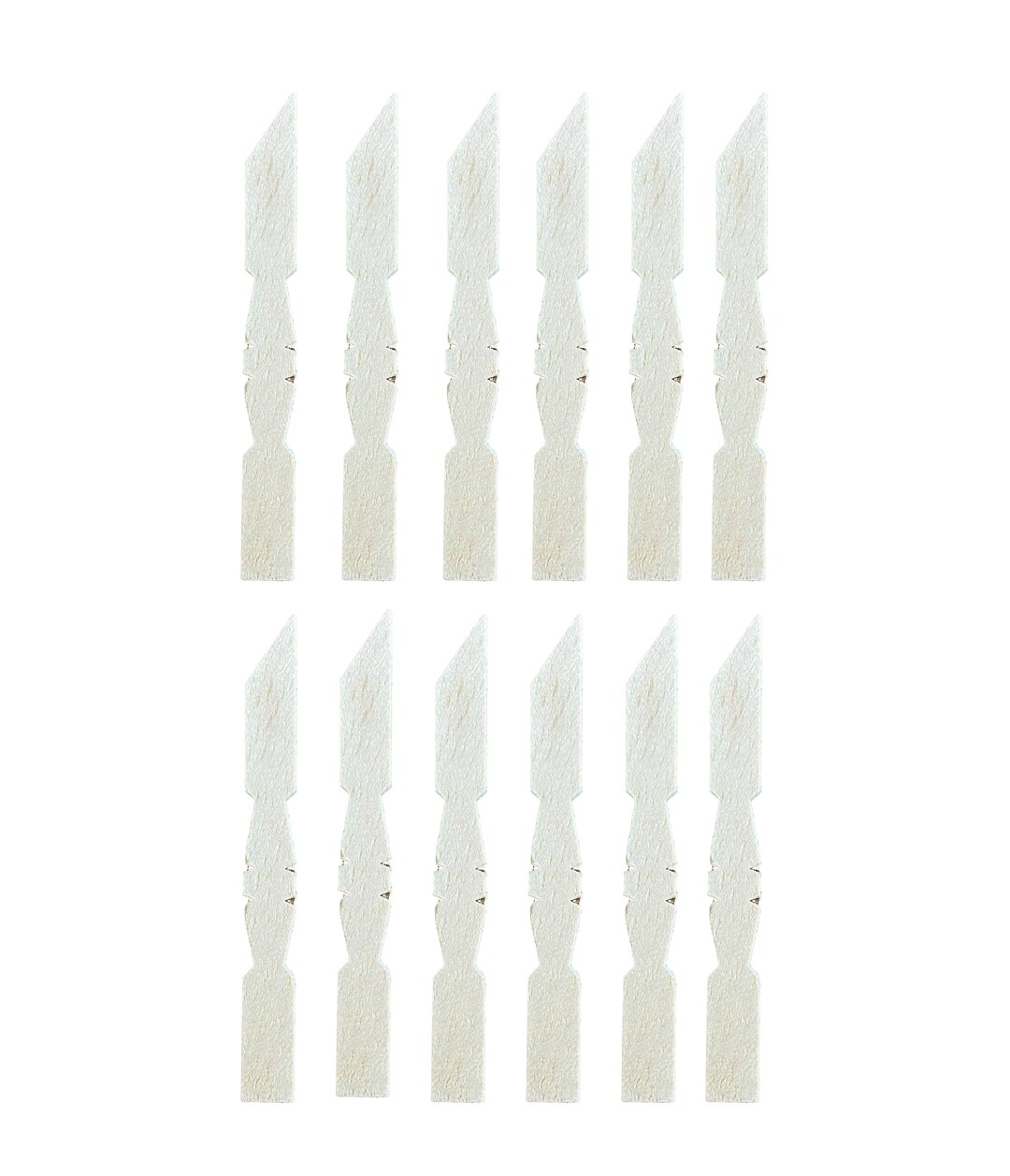 Dolls House 12 Flat Baluster Angle Wooden Miniature DIY Timber 1:12 ...