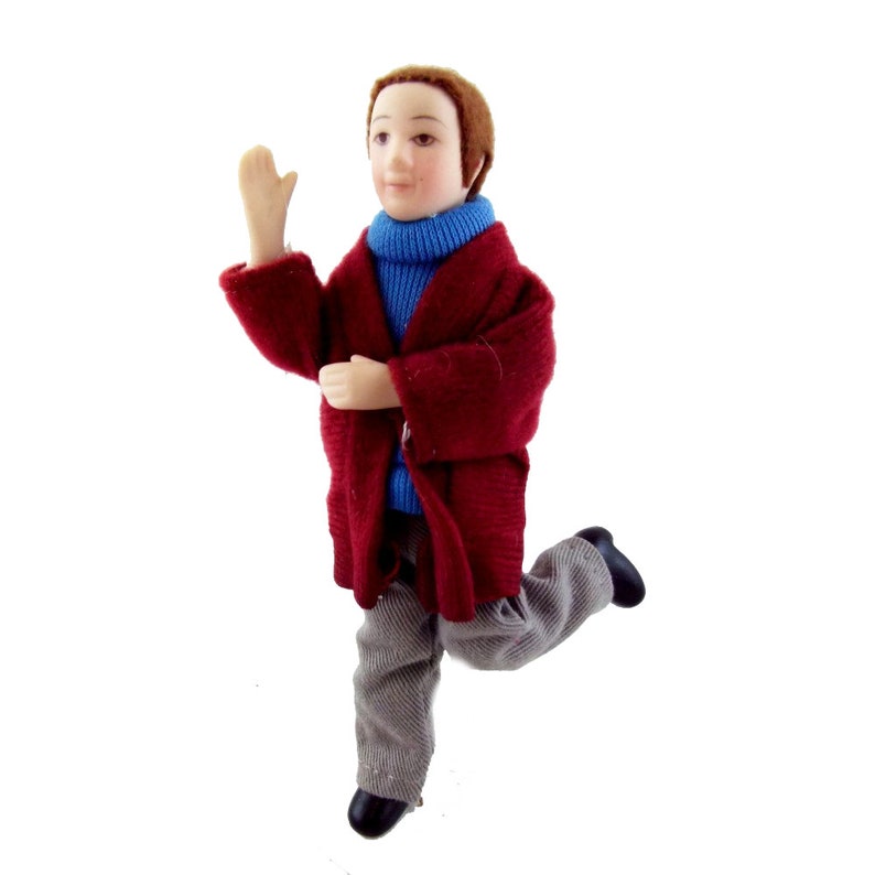 Dolls House Miniature People 1:12 Scale Modern Porcelain Man - Etsy