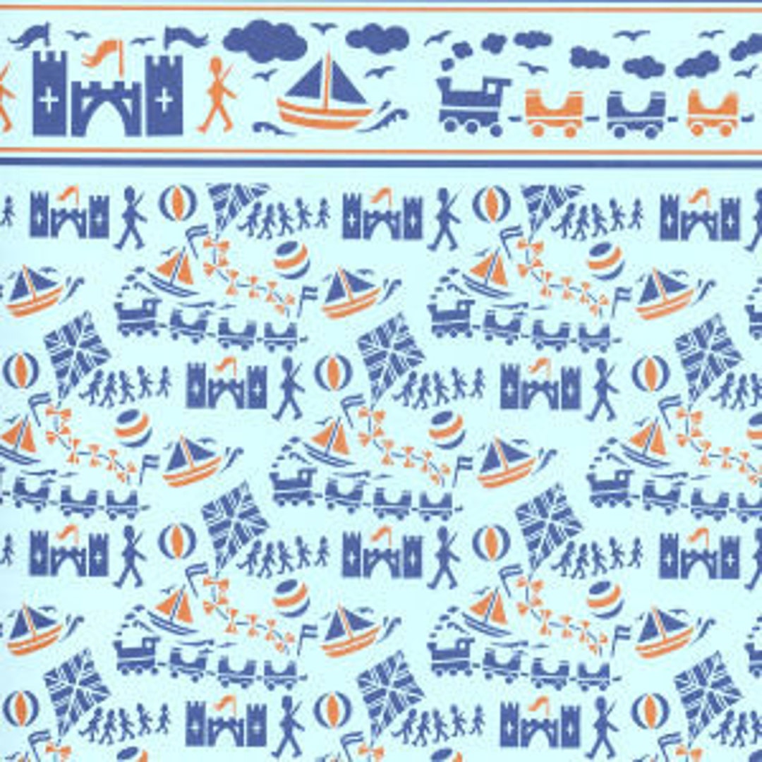 Dolls House Toyland Adventure Miniature Print Wallpaper - Etsy