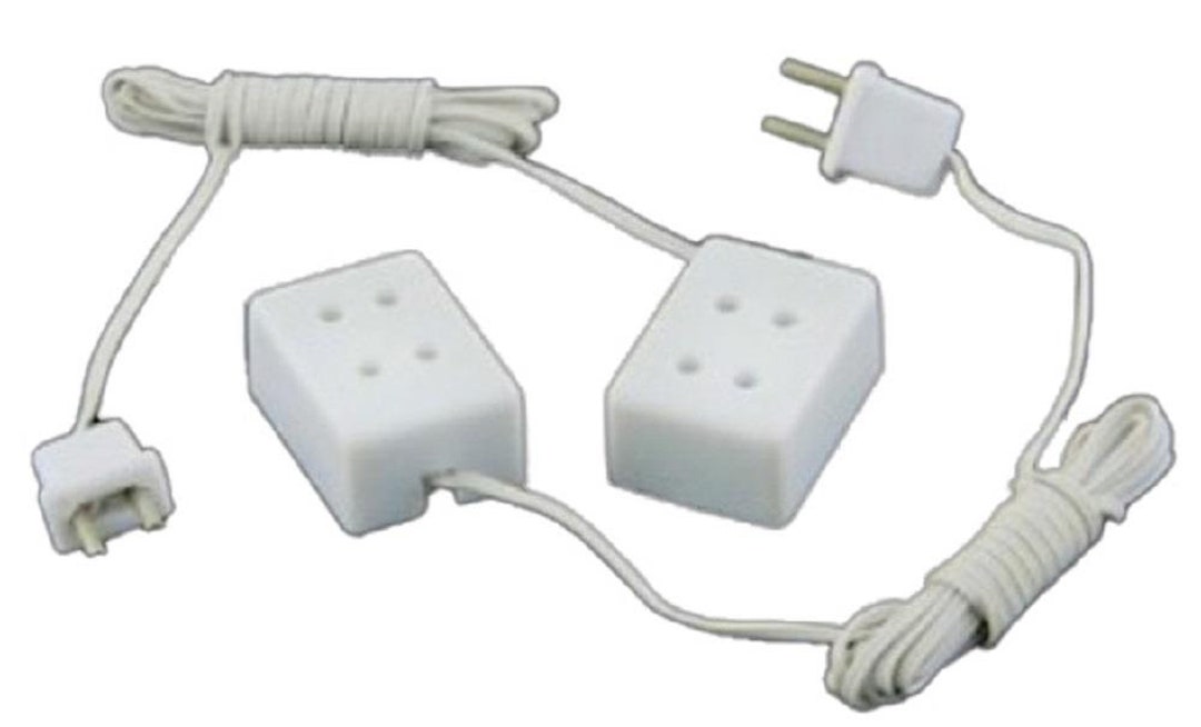 Dolls House 2 Double Socket Extension Lead 1:24 Half Inch Lighting ...